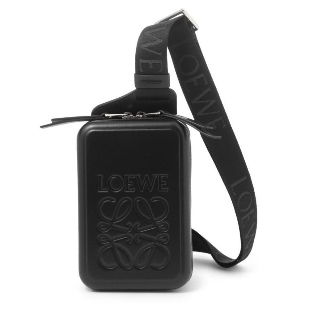 Loewe Molded Sling Body Bag Black - Gem
